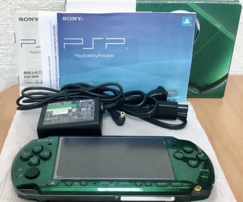 PSP-3000 SONY PSP Playstation Portable Console Accessory Complete Used ...