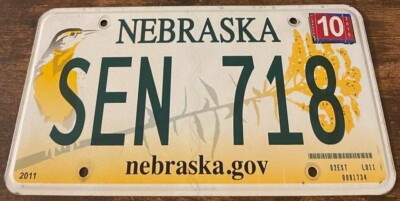 SEN 718 License Plate | eBay