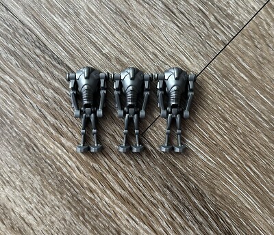 LEGO Star Wars Lot of 3 Super Battle Droid Minifigures 75372 The Clone ...