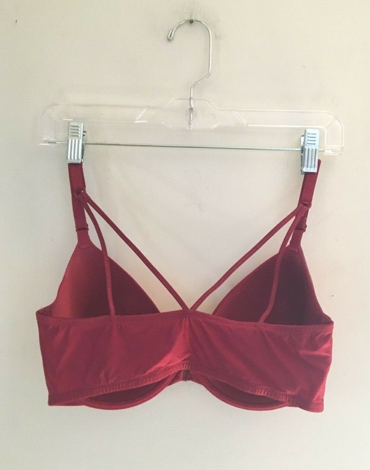 VICTORIA'S SECRET BRA BURGUNDY SIZE 34DD | eBay