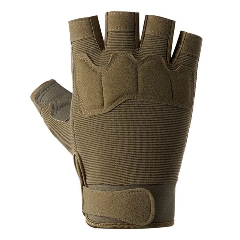 Motorcycle Motorbike Half Finger Gloves ATV UTV Racing Riding Cycling ...