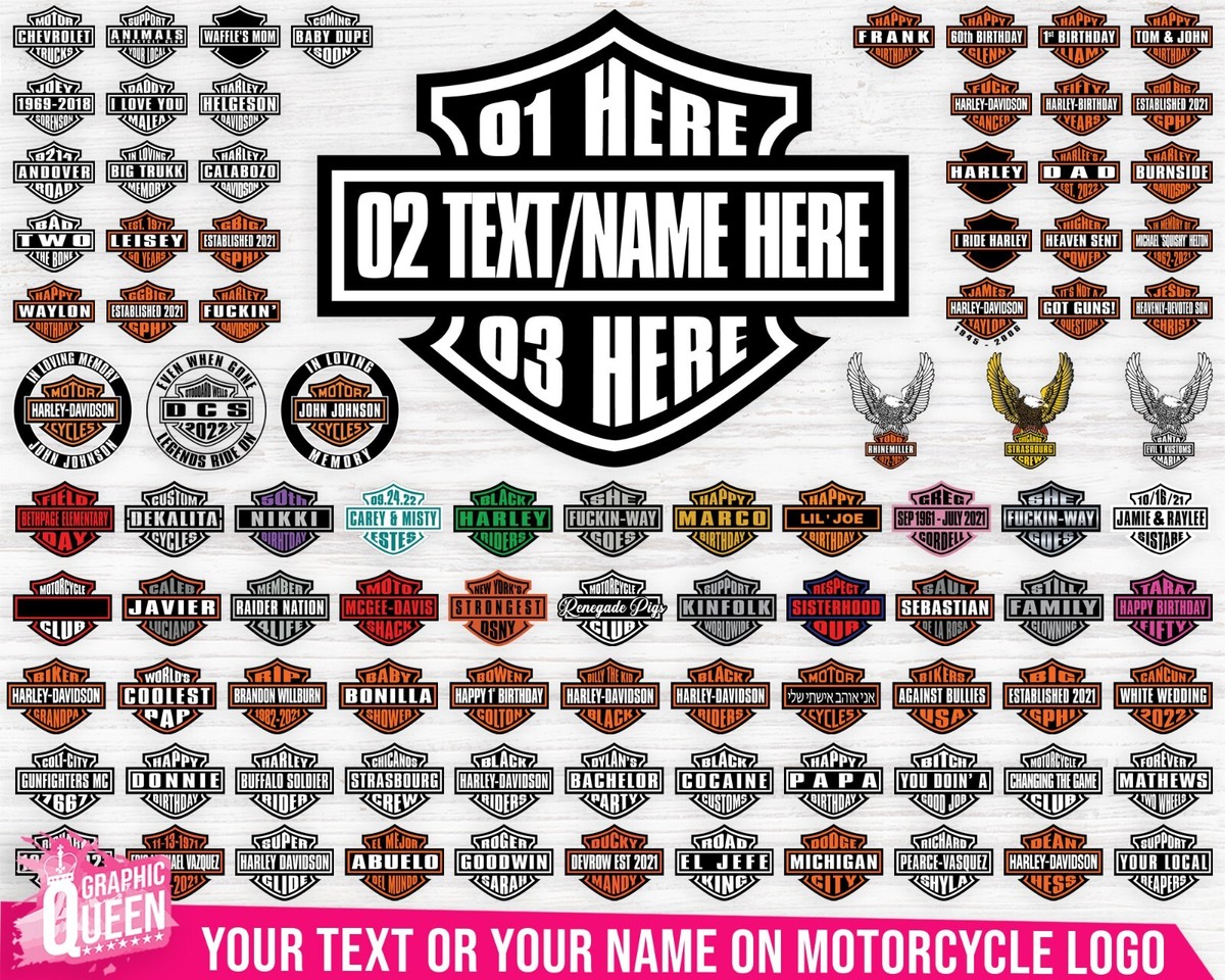 Harley Motorcycle Svg
