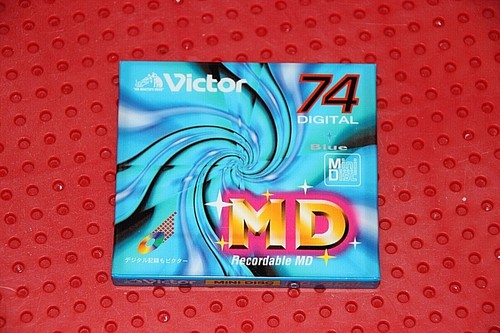 MD VICTOR/JVC MD 74 LIGHT BLUE BLANK MINI DISC (1) (SEALED) | eBay