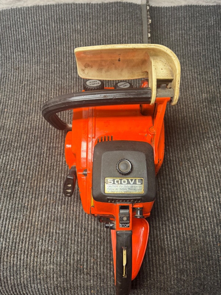Vintage Echo Kioritz 500VL Chainsaw 16in Bar Runs Good! | eBay
