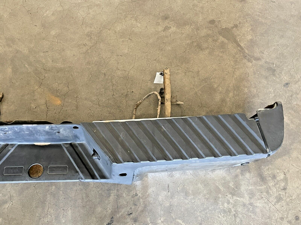 ⭐2008-2016 FORD F-250 F-350 REAR BUMPER BLACK CHROME W/PARK ASSIST OEM ...