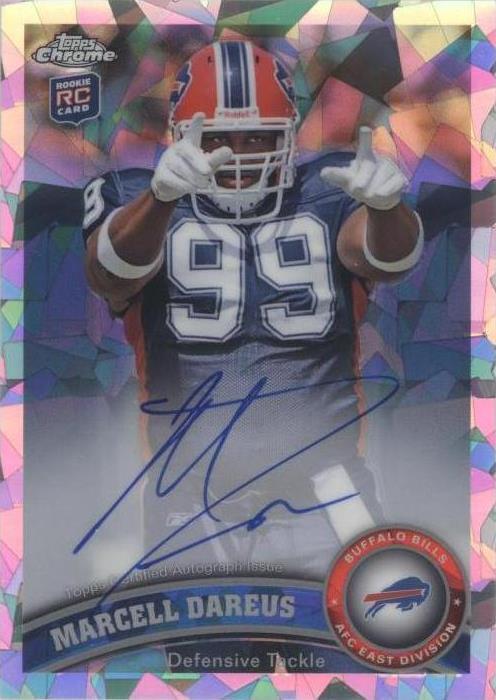 2011 Topps Chrome - Marcell Dareus #124 Crystal Atomic Refractor Rookie ...