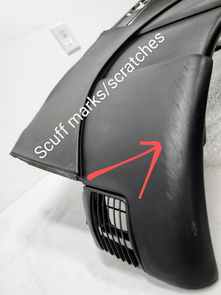 90-93 Corvette C4 Dash Board Instrument Panel Shell Upper Pad Cover ...