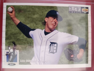 JOHN DOHERTY TIGERS 1994 COLLECTOR'S CHOICE BY UPPER DECK BASEBALL CARD ...