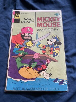 🔥Walt Disney Mickey Mouse And Goofy Comic #164 Gold Key 1976 FN- 5.5 | eBay