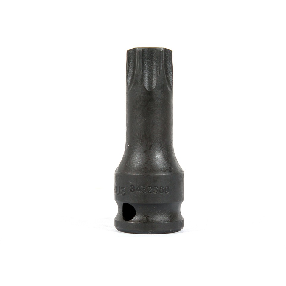 3/8" Dr. 6-point Star Head Bit Socket 52mmL T10 ~ T60 No.3452S10 ~ No ...