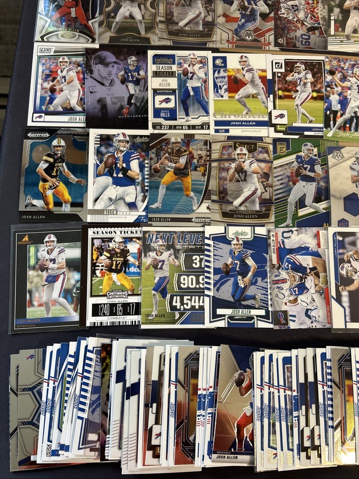 Josh Allen Buffalo Bills NFL FOOTBALL Lot OF 239 Cards INSERTS SPS | eBay