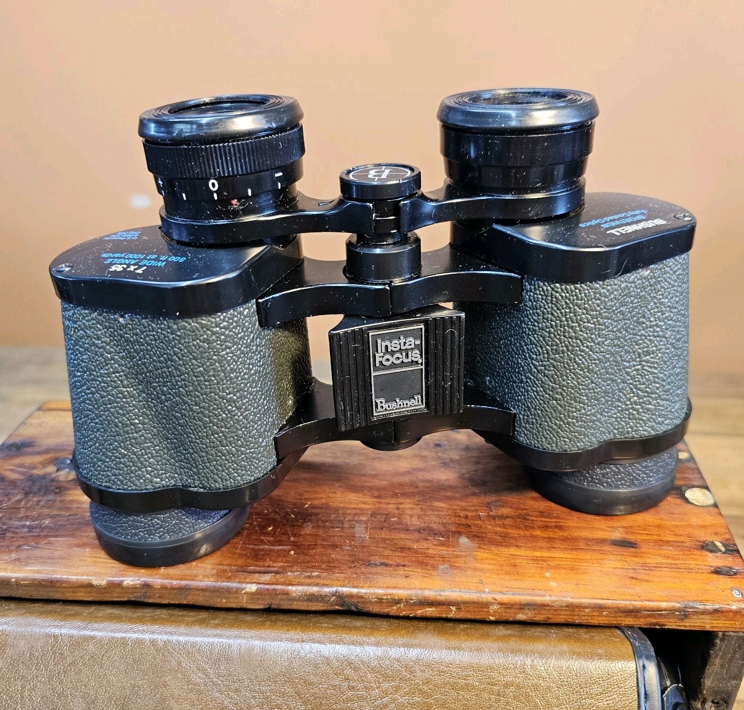 Bushnell Insta Focus 7x35 Porro Prism Binoculars Coated Lens with Case ...