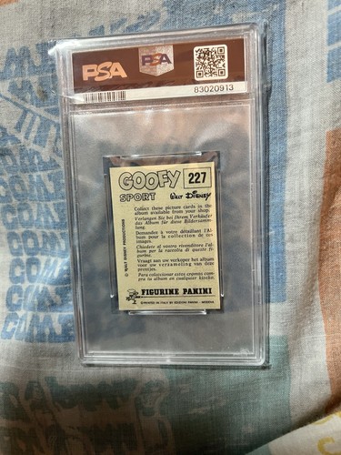 1976 Panini Goofy Sport Disney Muhammad Ali Boxing Card Sticker #227 ...