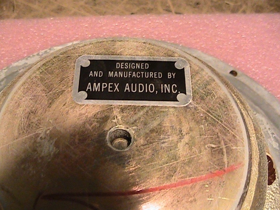 Ampex 12 inch woofers from Cresendo Console | eBay