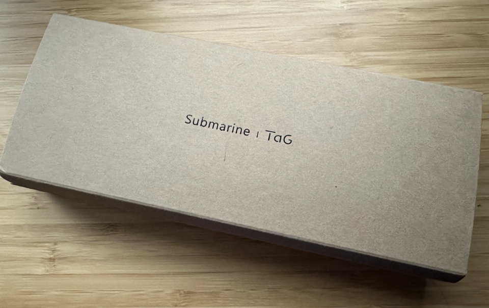 Submarine Tag Pen Fountain Pen Fine Nib Steel Black | eBay