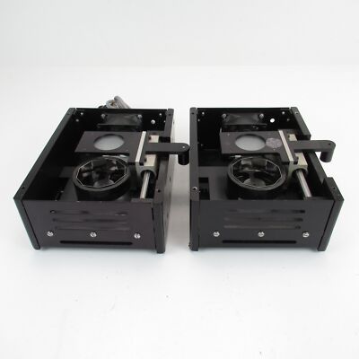 LOT OF 2 DIAGNOSTIC INSTRUMENTS MICROSCOPE BF/DF LIGHT SUB BASE FOR ...