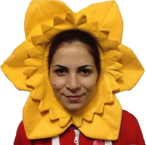 JOBLOT St davids welsh DAFFODIL HAT wales Cymru dragon rugby football ...