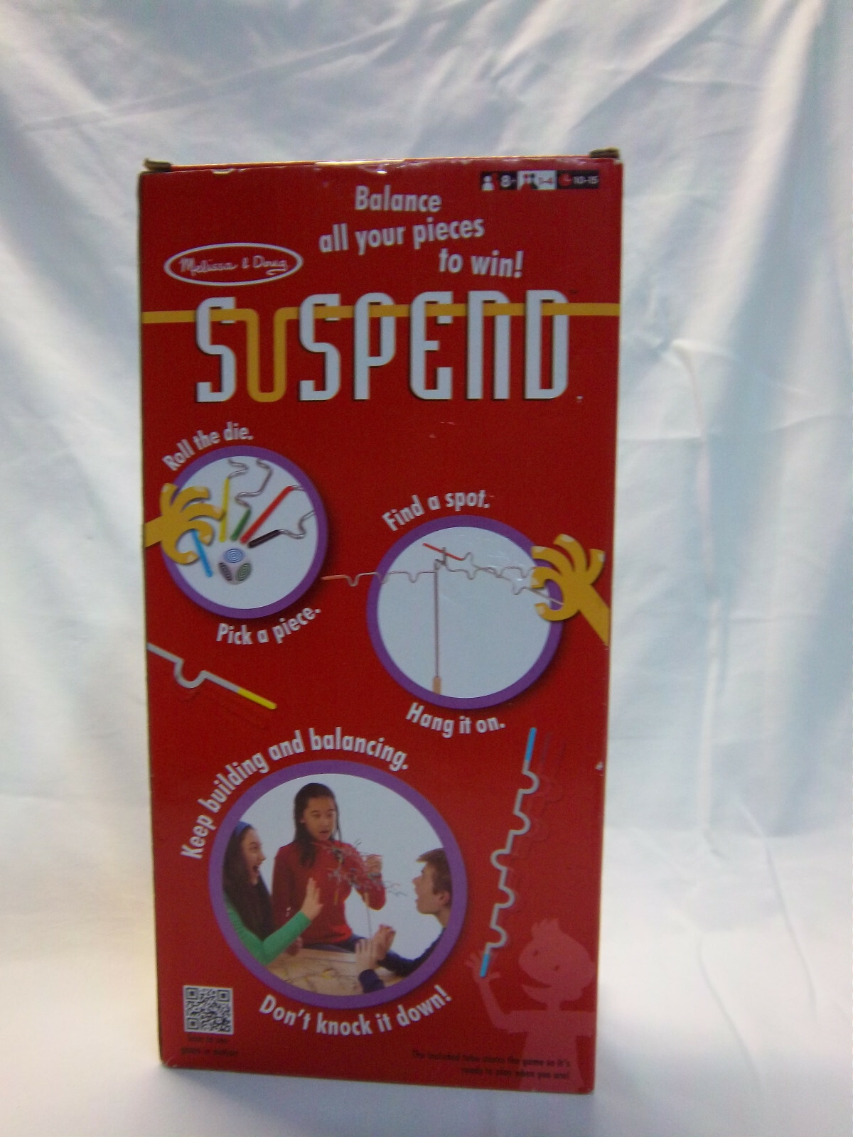 Melissa & Doug Suspend Balance Game Ages 8+ 1-4 Players Family Game ...