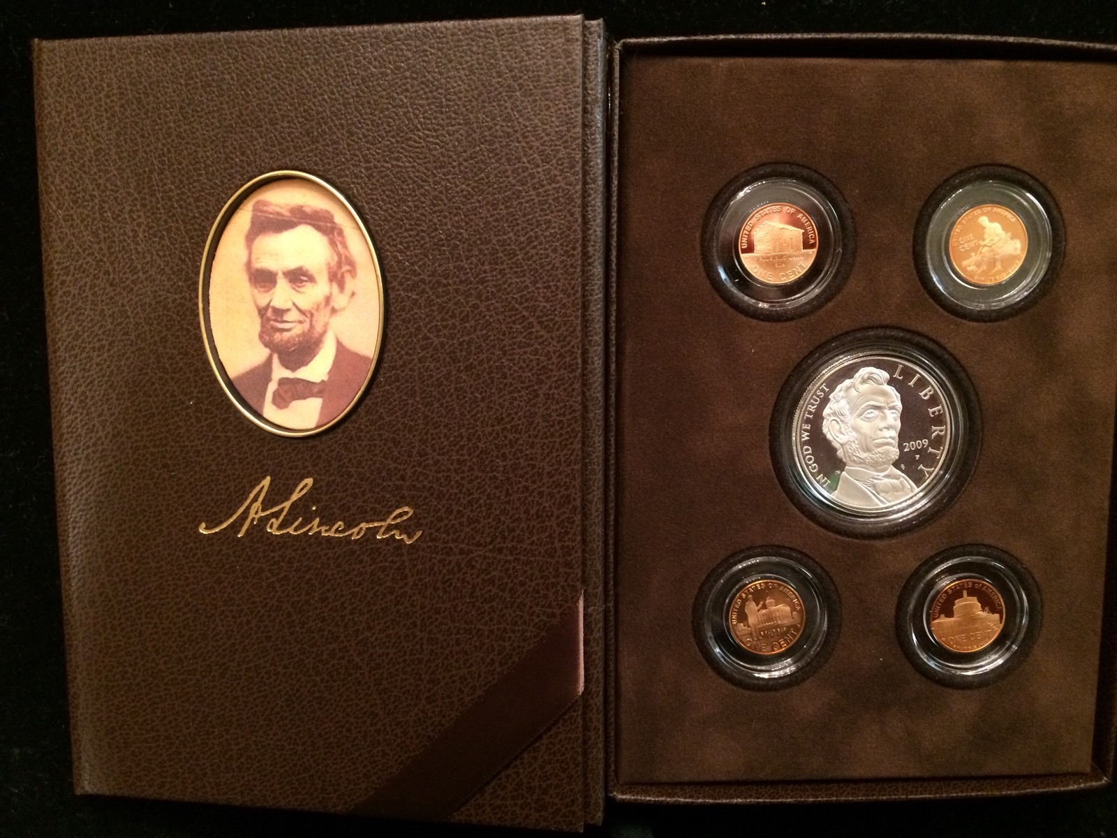 8 Coin & Chronicles Sets-Lincoln/FDR/Ted Roosevelt/Reagan/Truman/Ike ...