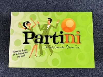 Parker Brothers Partini Board Game Complete 2008 Party Fun | eBay UK