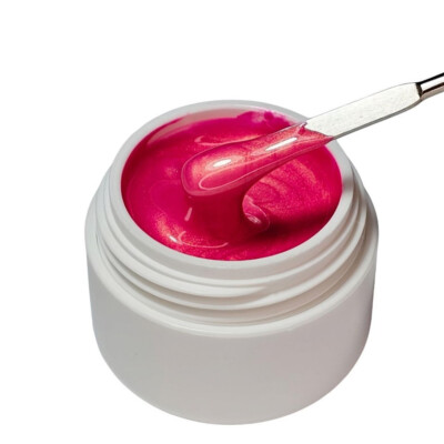Exklusives UV Farbgel Pink Glitter Effekt 5ml Gel Nr.65 Fullcover | eBay.de