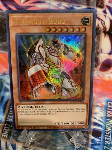 Yugioh x1 Threshold Borg MP22-EN246 1st Edition Ultra Rare (Near Mint ...