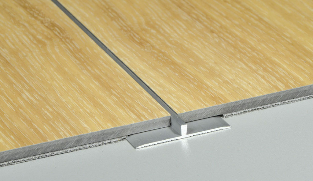 Aluminium Door Bars Threshold T profile Transition Trim for LVT Floor 0 ...