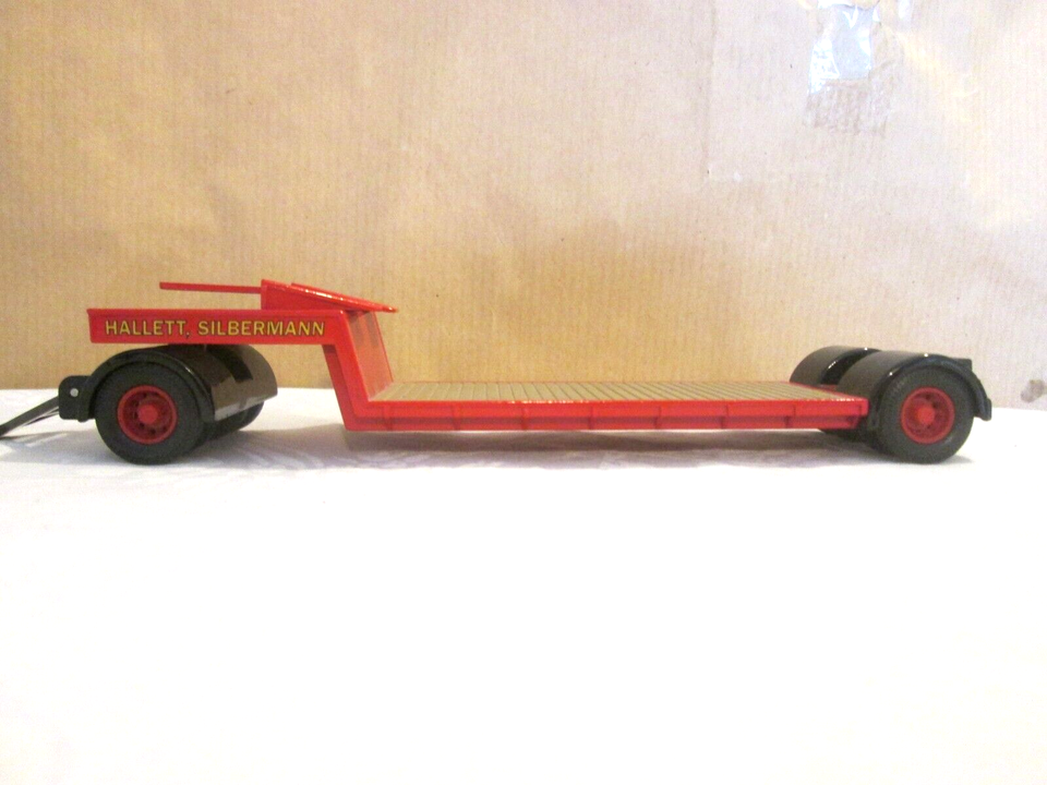CORGI HEAVY HAULAGE-1.50 SCALE DRAW BAR LOW LOADER TRAILER WITH RAMPS ...