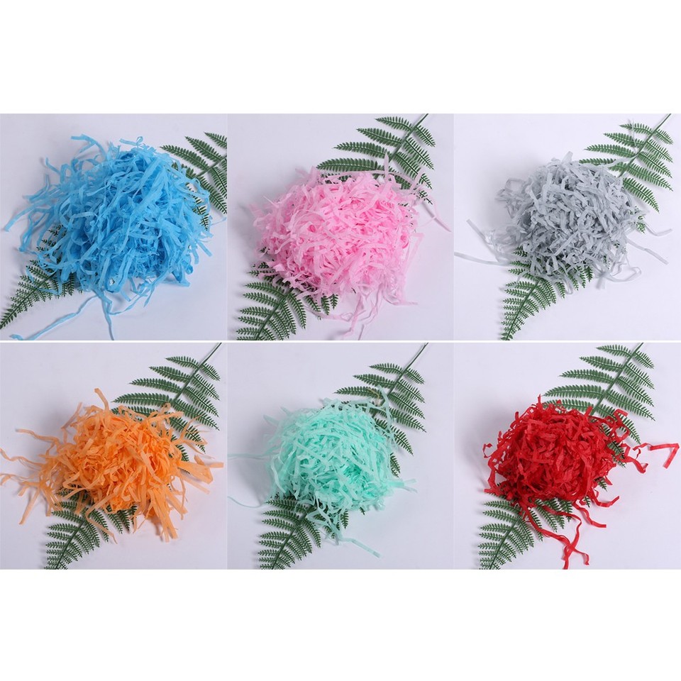 Box Stuffing Packaging Filler Hamper Basket Shredded Paper Wedding ...