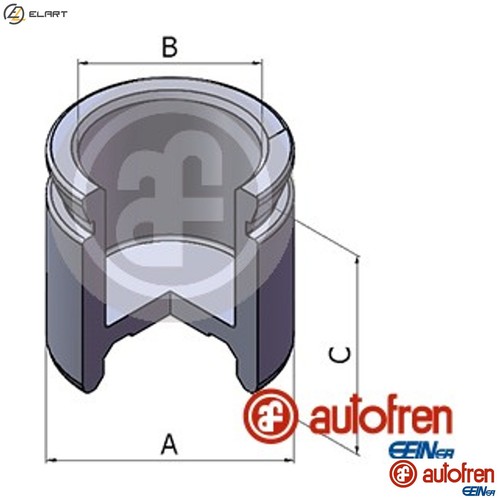 PISTON BRAKE CALIPER D025450 FOR PEUGEOT TALBOT PORSCHE XD2/147 /134 2 ...