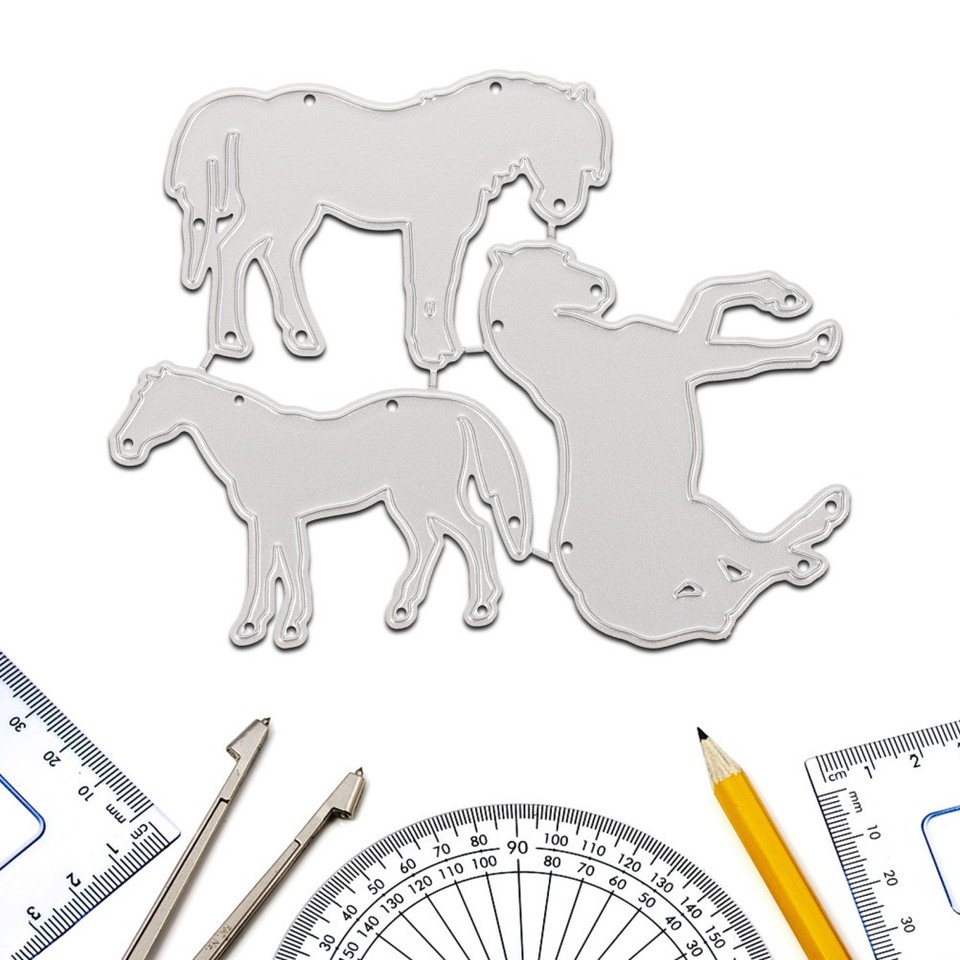 Carbon Steel Embossing Stencil Metal Dies for Crafting Template Mould ...