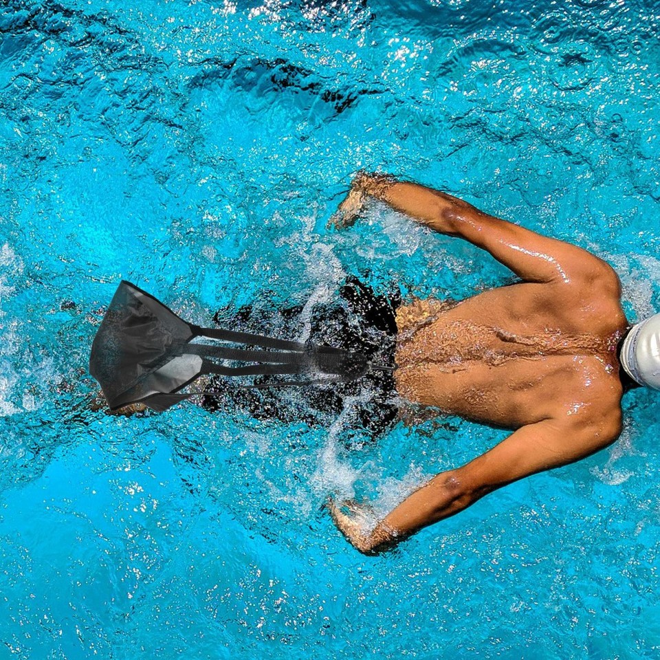Swim Parachute for Resistance Swimming Gear Harness Pool Trainer | eBay ...