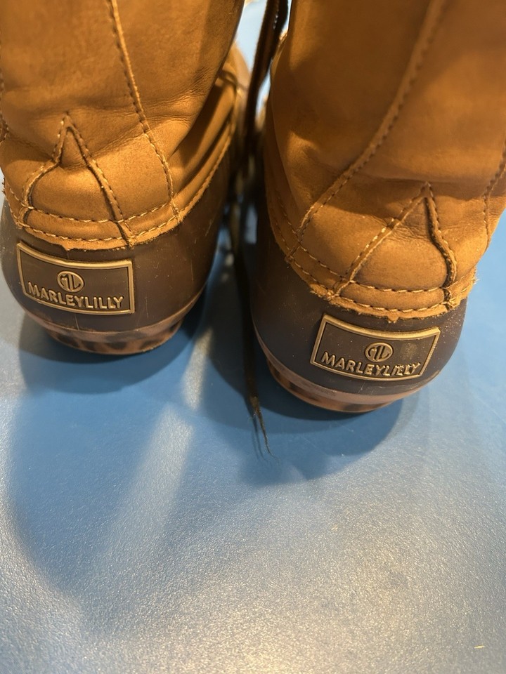 Marley Lilly Brown Rubber Duck Boots Kids Size 13 - Camo Bottom | eBay