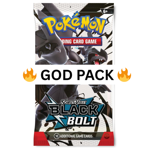🔥GOD PACK - Pokemon Black Bolt🔥 | Sealed booster pack | Guaranteed | eBay