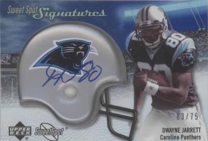 2007 NFL Sweet Spot - Signatures Tier 3 Dwayne Jarrett #SSS-DJ Silver ...