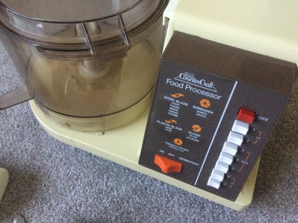 Sears Counter Craft food processor 400 beige kitchen appliance | eBay