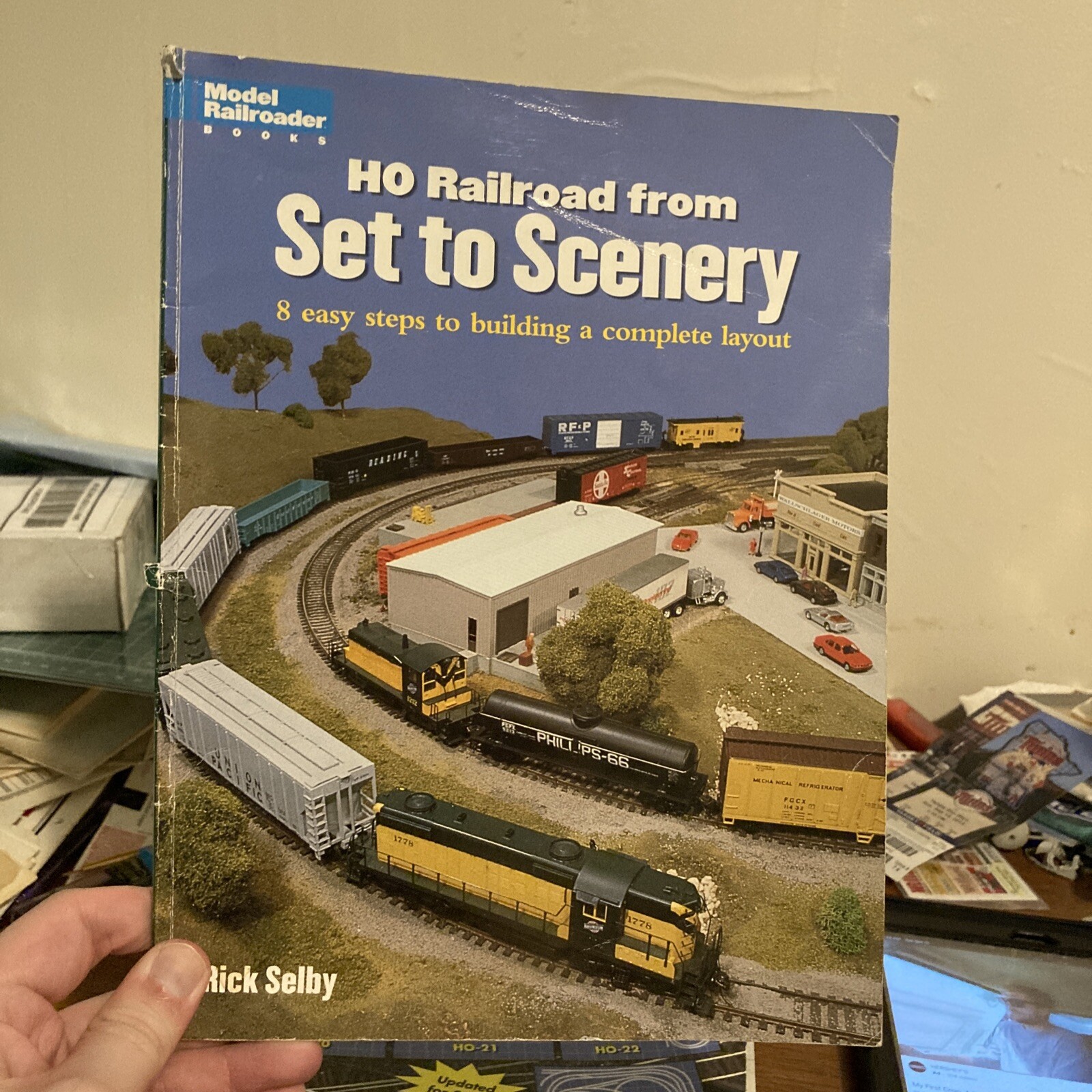 HO RAILROAD FROM SET TO SCENERY BY RICK SELBY | eBay