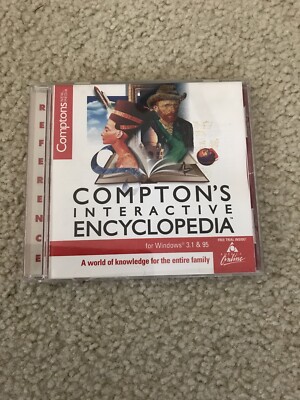 Compton's Interactive Encyclopedia 1996 Edition CD Rom | eBay