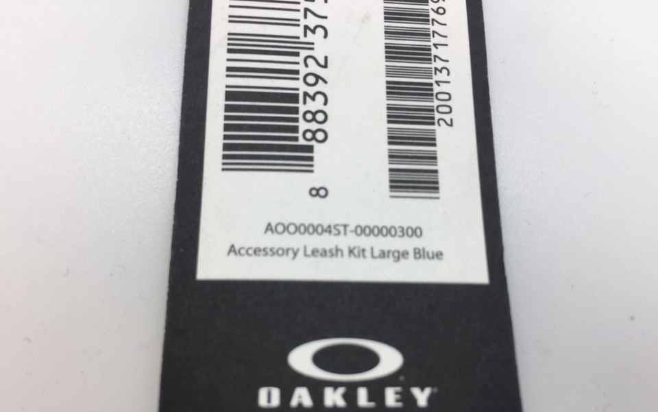 OAKLEY Eyewear Leash Blue Large SIZE BRAND NEW - strap, retainer, cord ...