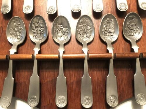 VINTAGE “THE OFFICIAL BICENTENNIAL SPOON COLLECTION” 1976 with COA | eBay
