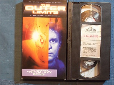 VHS HOME VIDEO OUTER LIMITS THE GALAXY BEING MGM UA HOME VIDEO M201077 ...