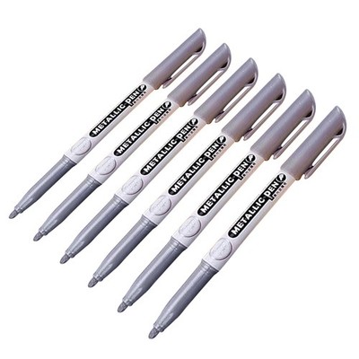 0.7mm EF Tip Epoxy Resin Acrylic Paint Highlight Pen Metallic Permanent ...