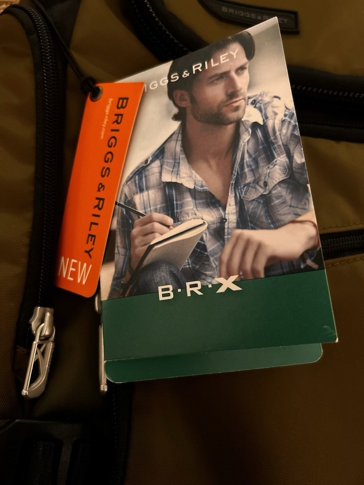 Briggs & Riley BRX Excursion Work Green Backpack Travel Work Commuter ...