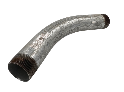 Allied 876786 Rigid Elbow 45 Degree Galvanized Steel 2-Inch Threaded ...