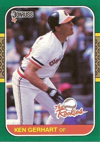 1987 Donruss The Rookies #24 Ken Gerhart 40-Set Break! | eBay