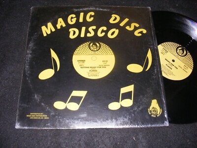 Magic Disc Disco GETTING READY FOR YOU Flakes Disco 12 inch EP Single w ...