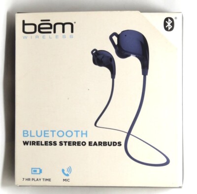 Bem - Bud-1 Wireless Earbud Headphones - Black | eBay