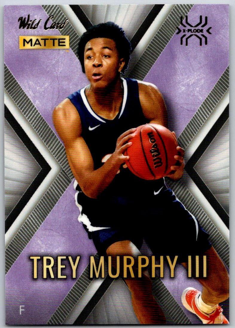 2022-23 Wild Card Matte Draft - X-Plode Trey Murphy III #MXP-40 Black ...