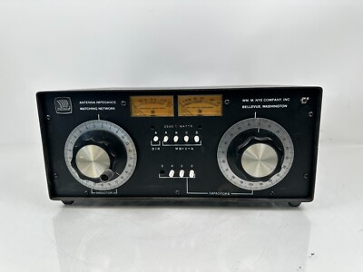 Nye Viking Antenna Impedance Matching 3KW Ver Wattmeter/SWR-Vintage | eBay