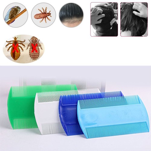 Tools Fine Tooth Lice Comb Head Lice Detection Lice Flea Nit Removal ...